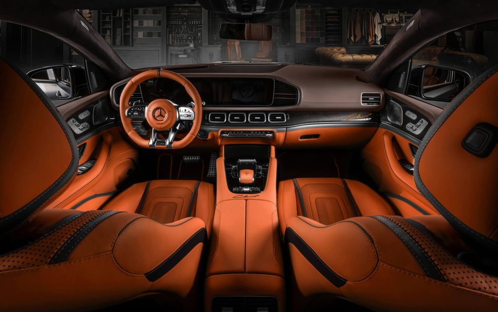 Mercedes-Benz GLE Coupe Brown&Orange - Carlex Vehicles