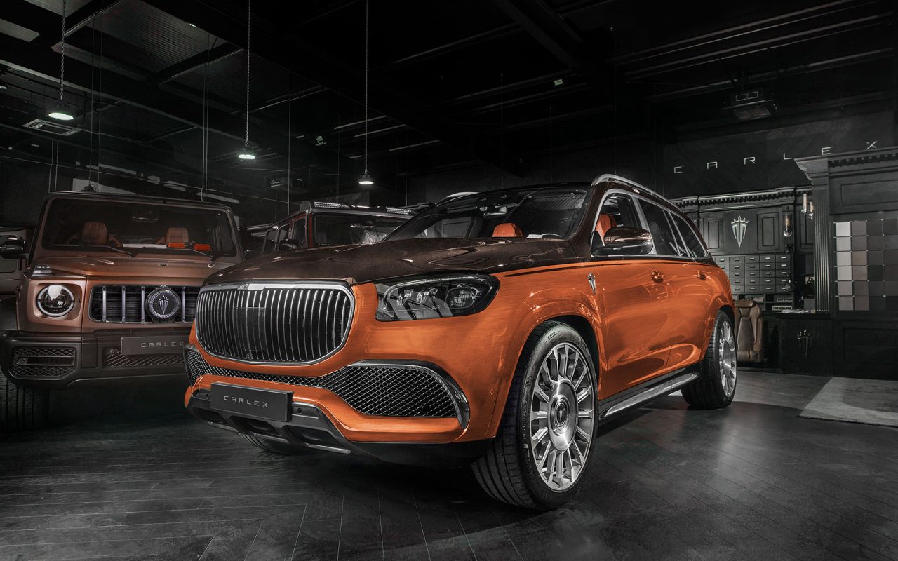 Maybach GLS Carlex Original Brown&Orange - Carlex Vehicles