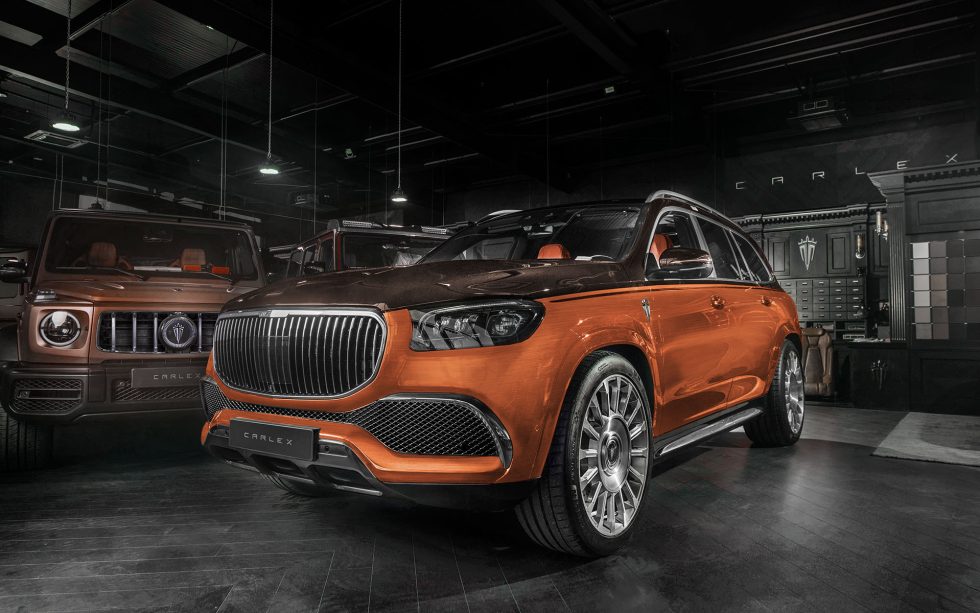 Maybach GLS Carlex Original Brown&Orange - Carlex Design